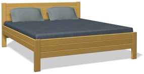 Ekointerier Havaj 96 postel - buk průběžný Moření: č. 109 - dub rustikal, Rozměr: 160 x 200 cm