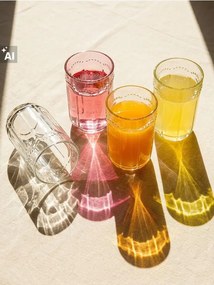 Sinsay - Sada sklenic se zdobením 4 pack - clear