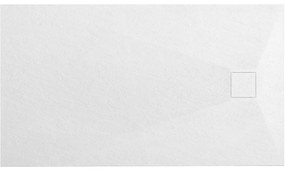 Rea Magnum White, SMC sprchová vanička 120x80x2, 5 cm, bílá, REA-K3336