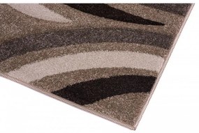 Kusový koberec Moderní tvary 4 béžový 2 60x100cm