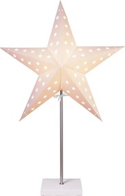 Star trading Stolní lampa hvězda LEO V.65 cm bílá