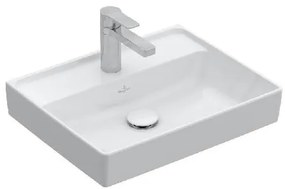 Villeroy & Boch Collaro - Umývátko 500x400 mm, bez přepadu, 1 otvor pro baterii, CeramicPlus, alpská bílá 433451R1