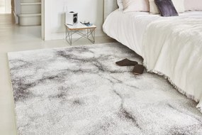Šedý  koberec Fanlong Grey Cream Rozměry: 200x290 cm