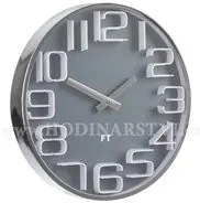 Designové nástěnné hodiny Future Time FT7010GY Numbers 30cm