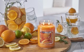VILLAGE CANDLE Vonná svíčka - Citrusové osvěžení