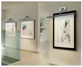 LED nástěnné svítidlo Davinci 58 černá matná