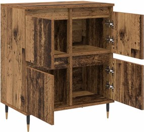 Úložná skříňka 3 ks Staré dřevo 60 x 35 x 70 cm 3394509