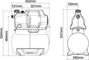 GARDENA 3900 Domácí vodárna Silent 9066-20