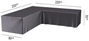 Platinum designové zahradní ochranné plachty na nábytek AeroCovers (220 x 220 x 90 cm)