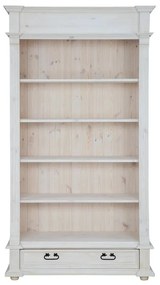 Massive home | Dřevěná knihovna Corona III - výběr moření MHREG030