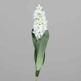 Ego Dekor Květina Hyacint, bílá|krémová, 40cm