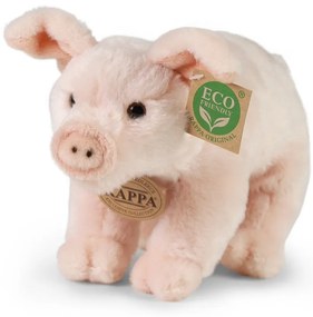 Rappa Plyšové prase domácí stojící 20 cm ECO-FRIENDLY