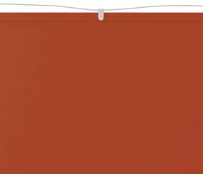 vidaXL Vertikální markýza 140 x 270 cm oxfordská látka [148360] Barva: Cihlová