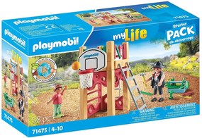 Set figurek a příslušenství playmobil 71475 pracovitá tesařka