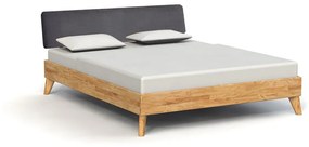 Dvoulůžková postel z dubového dřeva 200x200 cm Greg 3 - The Beds