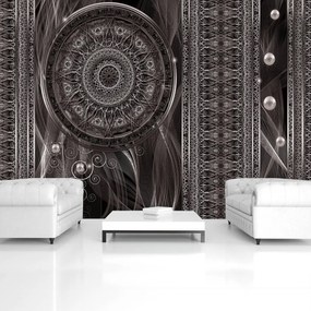 Fototapeta - Abstrakce černobílých snů (254x184 cm)