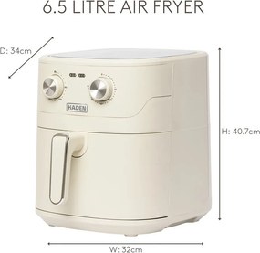Béžová horkovzdušná fritéza Putty – Haden