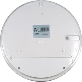 LED Venkovní stropní svítidlo se senzorem LED/15W/230V IP44