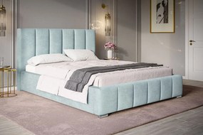 Čalouněná postel pro dva 160x200 cm Betty Barva: Mintová - Fuego 164