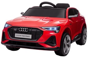 HOMCOM Elektrické autíčko pro děti s dálkovým ovládáním, bezpečnostním pásem, hudbou, pro 3-5 let, 3-5 km/h, červené | Aosom.de