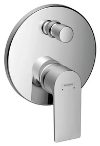 Hansgrohe Rebris E - Páková vanová baterie pod omítku pro iBox universal, chrom 72468000