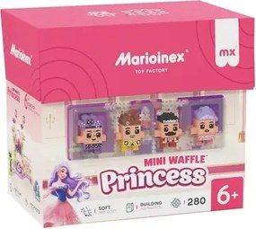 MARIOINEX Stavebnice Mini Waffle Princess / 280 dílků / od 6 let