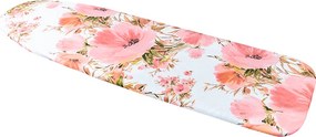 Bellatex Potah na žehlicí prkno Růžová,Bílá délka 110-120 cm a šířka 30–38 cm