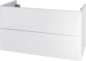 Mereo, Mereo Siena, koupelnová skříňka 100 cm, bílá lesk, MER-CN412S