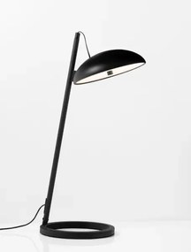 Designová stolní lampa Flute černá