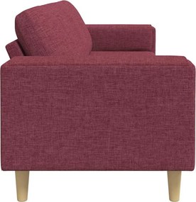 Pohovka do obývacího pokoje Víno Červené 250 x 77 x 76 cm 3335084
