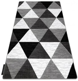 koberec ALTER Rino trojúhelníky šedá velikost 140x190 cm | krásné koberce cz