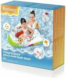 Bestway Nafukovací člun - Dětská vesmírná loď se zvuky