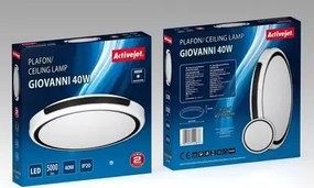 Activejet AJE-GIOVANNI černá/bílá / Stropní LED svítidlo / 40W / 60x L