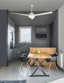 Stropní ventilátor Flow 15.2 bílé s dálkovým ovládáním