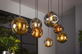 Závěsné skleněné svítidlo nad jídelní stůl Pasteri Glass 7