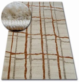 koberec SHADOW 9359 krémový / rez velikost 200x290 cm | krásné koberce cz