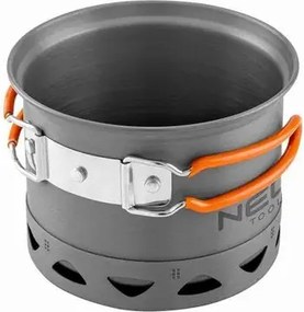 NEO TOOLS 63-144 šedá / Sada hrnců 2v1 / hliník / hrnec / pánev