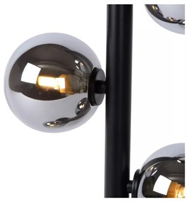 Lucide 45574/02/30 - Stolní lampa TYCHO 2xG9/28W/230V černá