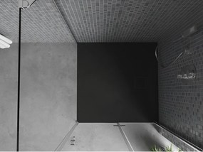 Mexen Bert, SMC čtvercová sprchová vanička 90 x 90 cm, černá, 4K709090