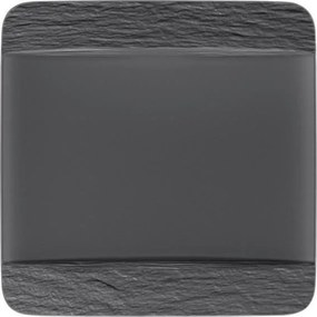XXXLutz MĚLKÝ TALÍŘ Manufacture Rock 28/28 cm Villeroy & Boch - Jídelní talíře - 003407106013