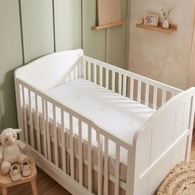Nepromokavá plachta s gumičkou po obvodu Bamboo EMI, Dětská plachta 60x120