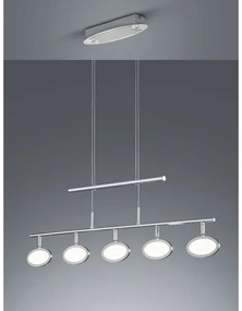 Trio - LED Lustr na lanku DUELLANT 5xLED/4,3W/230V