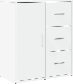 Příborníky 2 ks bílé 60 x 31 x 70 cm kompozitní dřevo 3276553