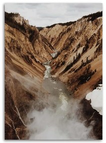Obraz na plátně Horská příroda - 70x100 cm