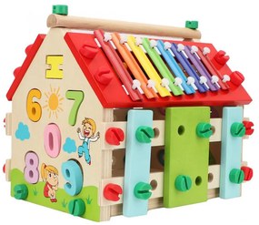 Dřevěný vzdělávací dům Kruzzel 22564