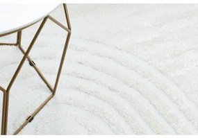 Moderní koberec MODE 8597 geometrická krémová velikost 180x270 cm | krásné koberce cz