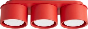 Sollux Lighting Stropní svítidlo MODO 3 červené GX53
