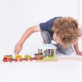 Bigjigs Rail Rytířské kolbiště / od 3 let