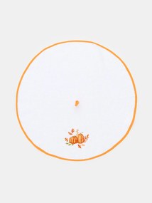 Sinsay - Kulatý ručník s motivem dýně - oranžová