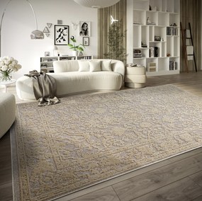 Villeroy & Boch Kusový koberec 106149 Grey, Beige, 200x290, béžová, ložnice